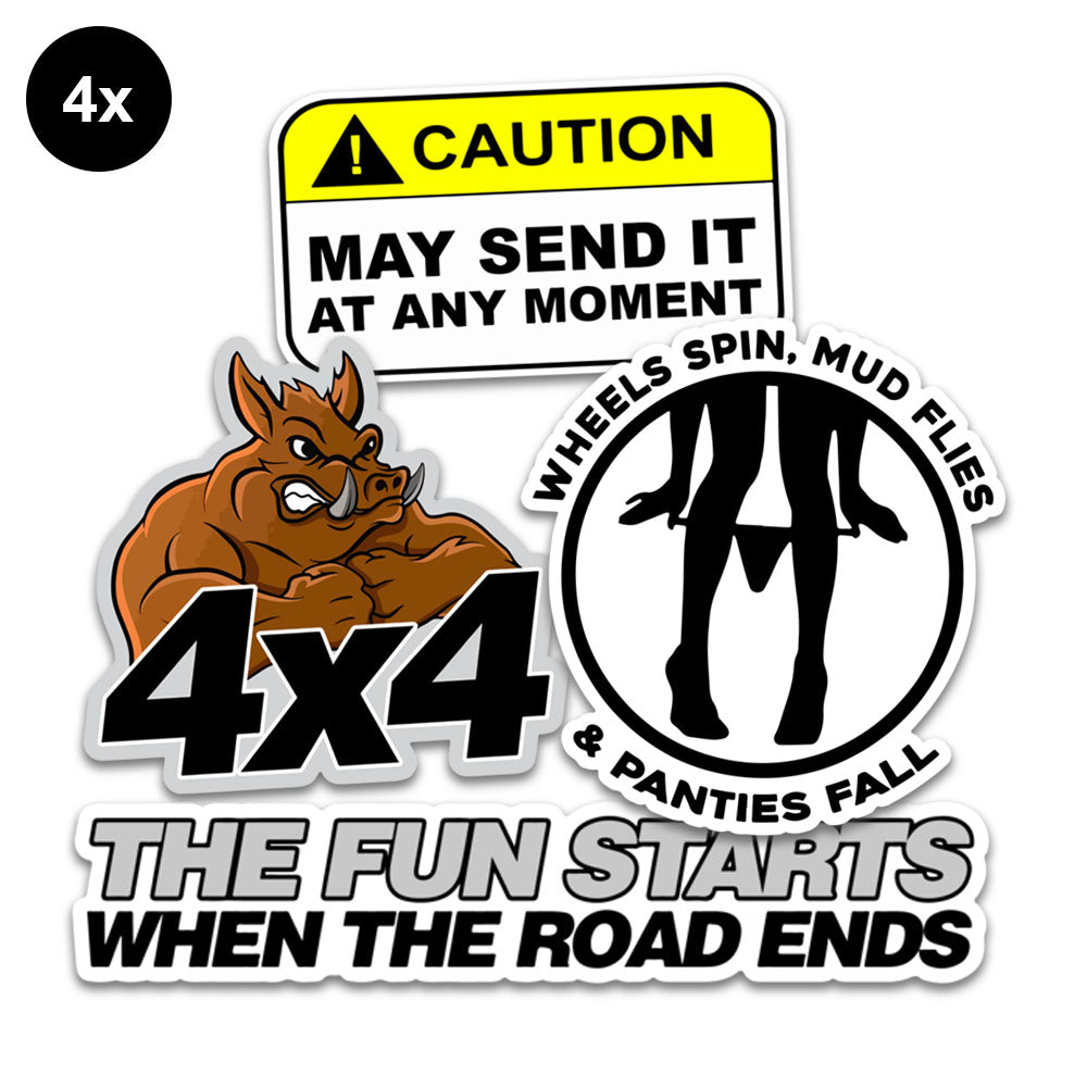 4X4 LEGENDS STICKER PACK – stickermize
