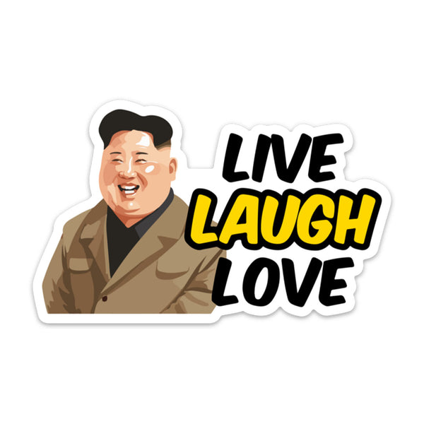 LIVE LAUGH LOVE STICKER – stickermize