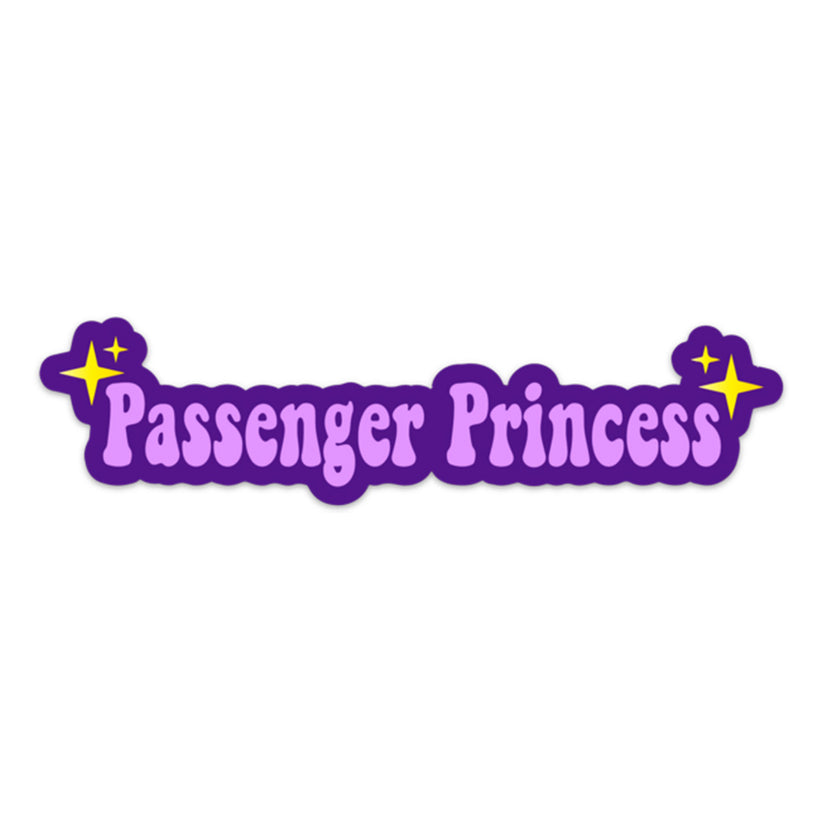PASSENGER PRINCESS STICKER – stickermize