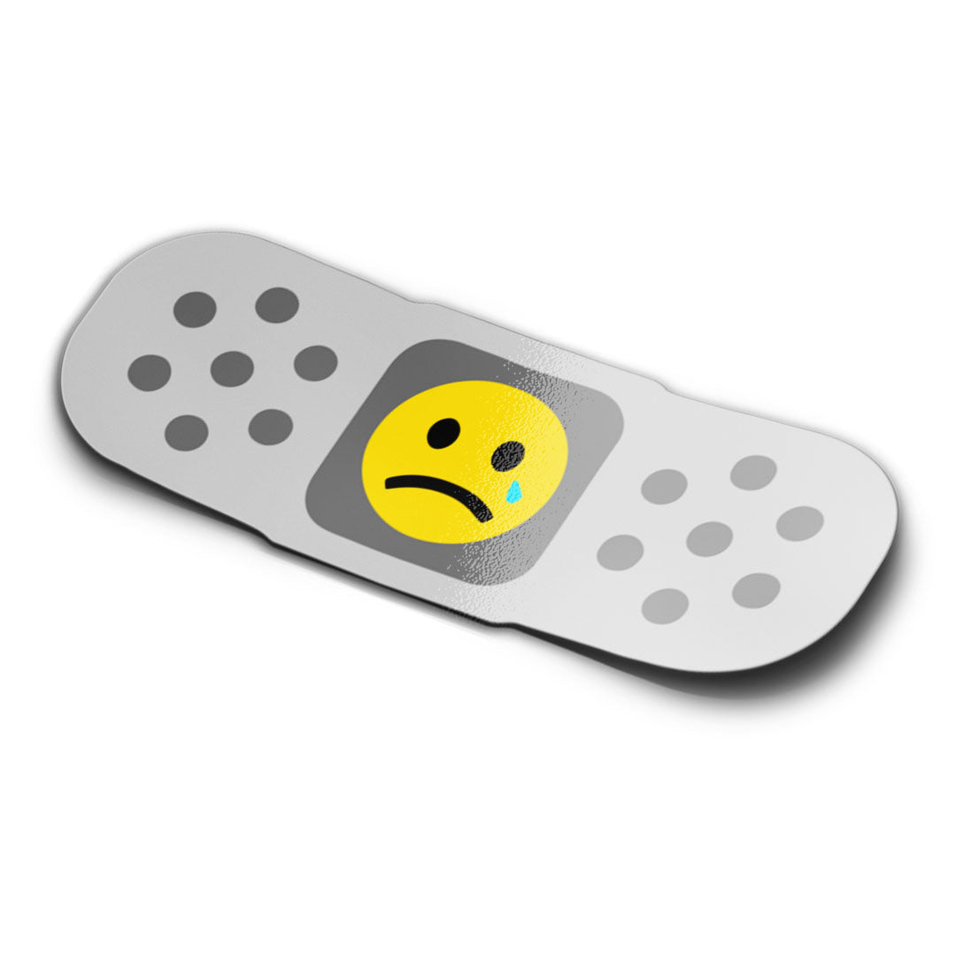 SAD BANDAID STICKER – stickermize