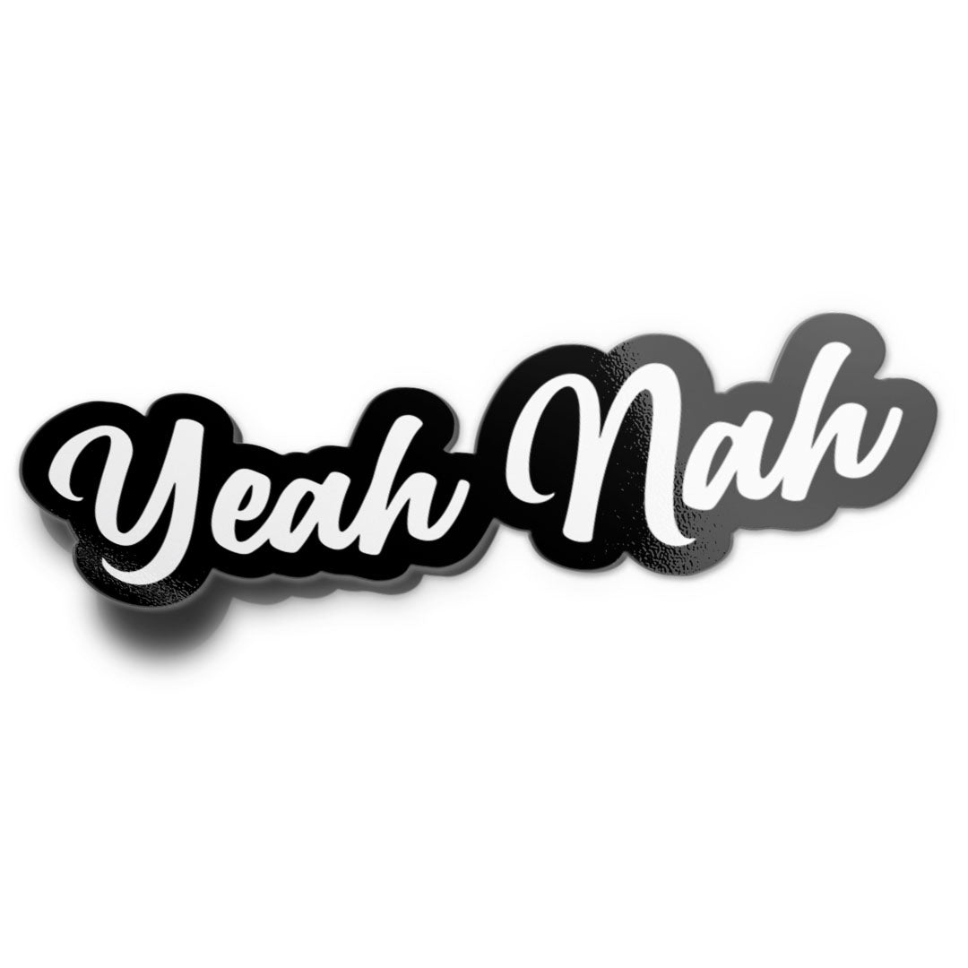 YEAH NAH STICKER – stickermize