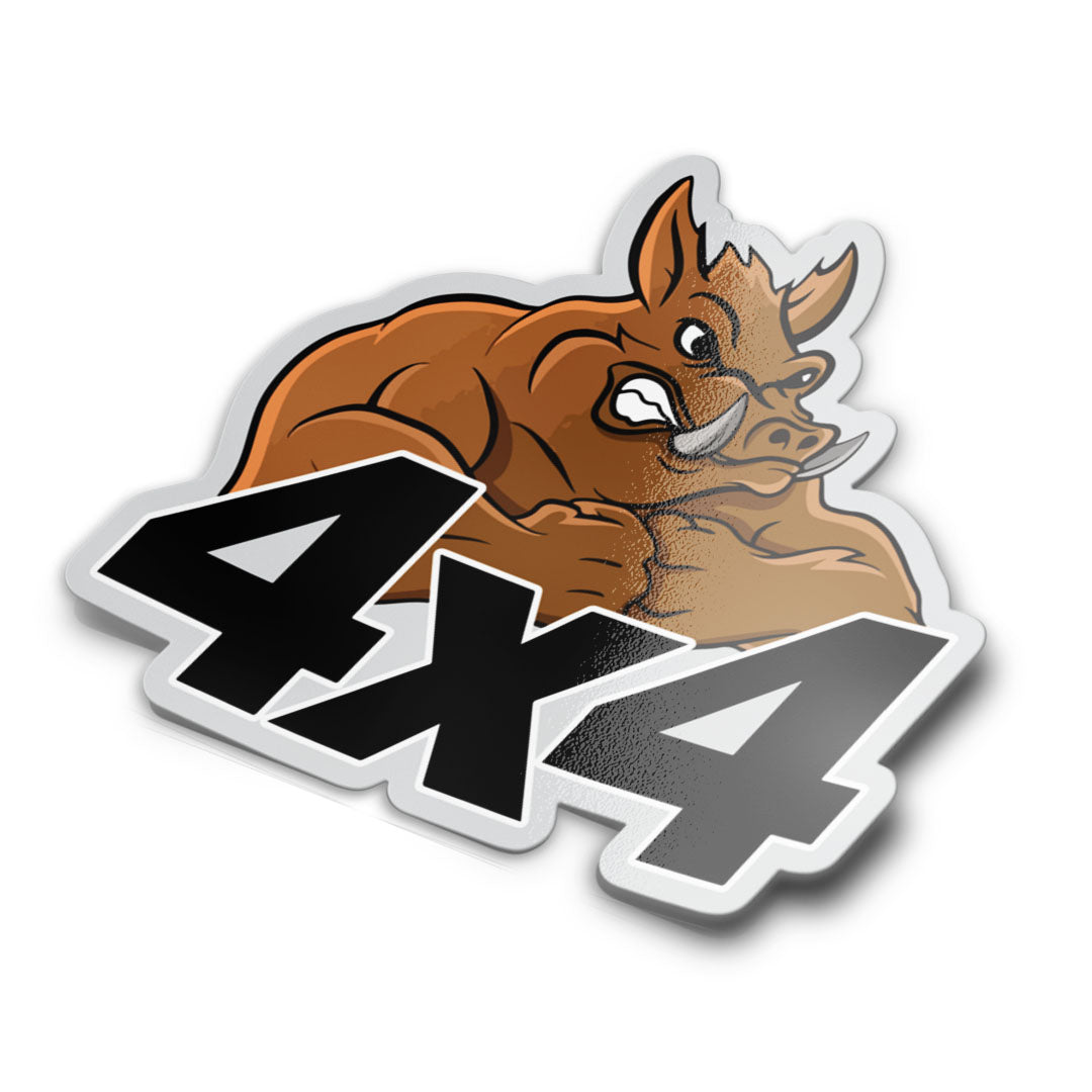 4x4 BOAR STICKER – stickermize