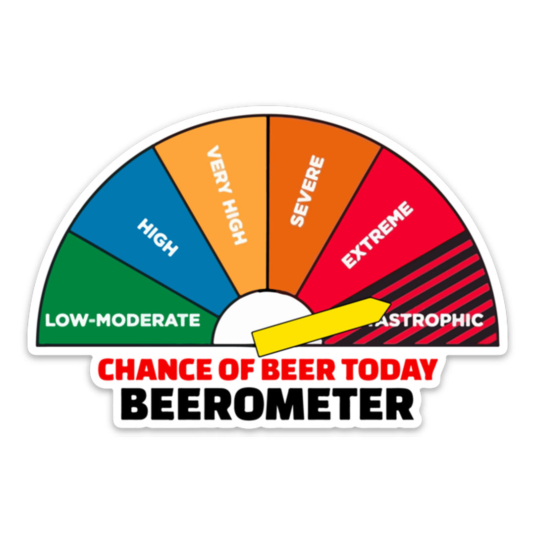 BEEROMETER STICKER – stickermize