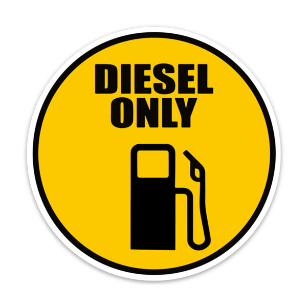 DIESEL ONLY STICKER – stickermize