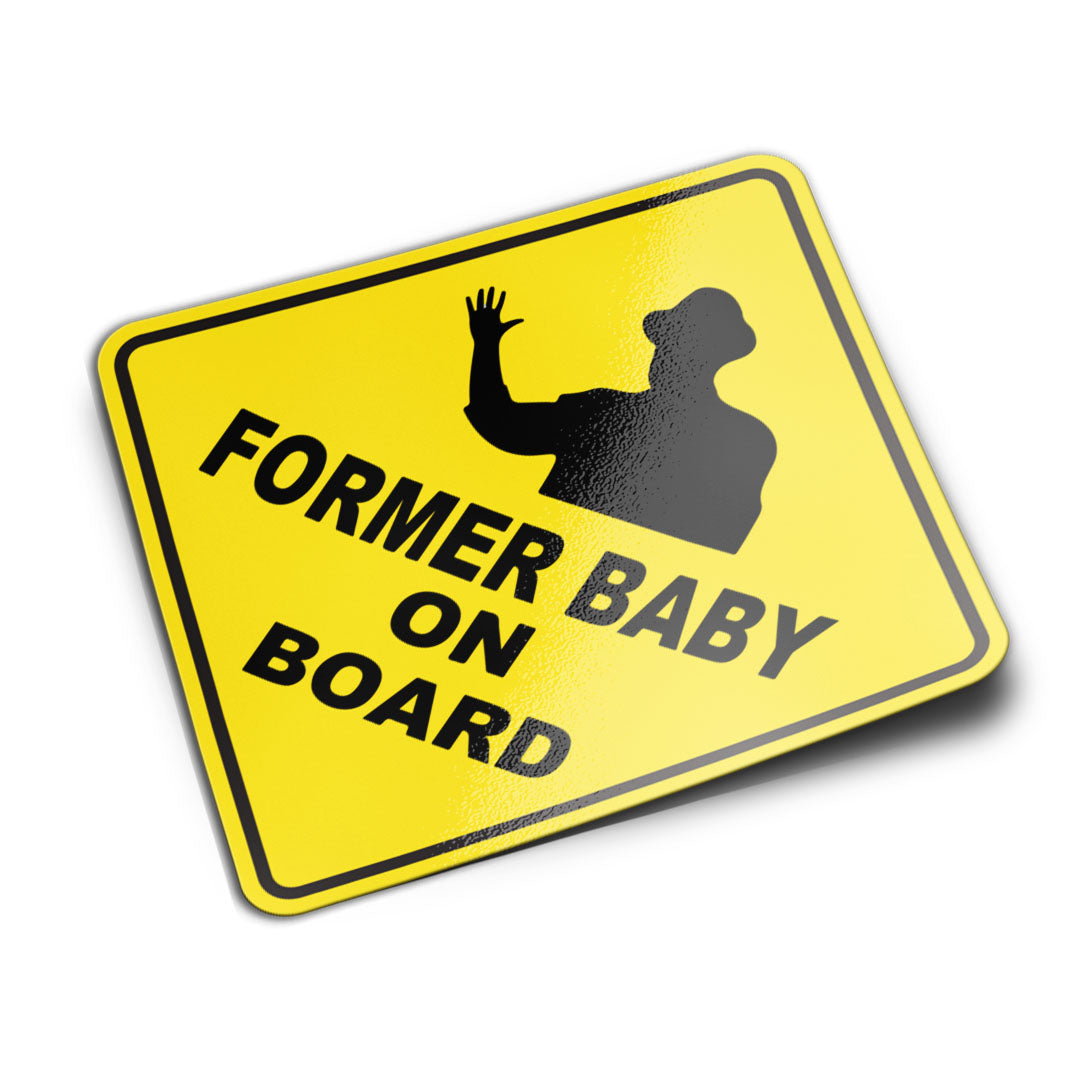 FORMER BABY ON BOARD STICKER – stickermize