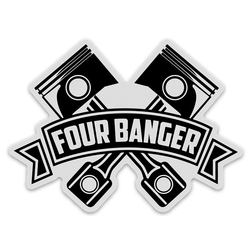 FOUR BANGER STICKER – stickermize