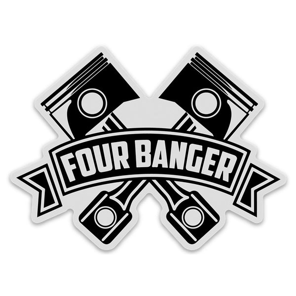 FOUR BANGER STICKER – stickermize
