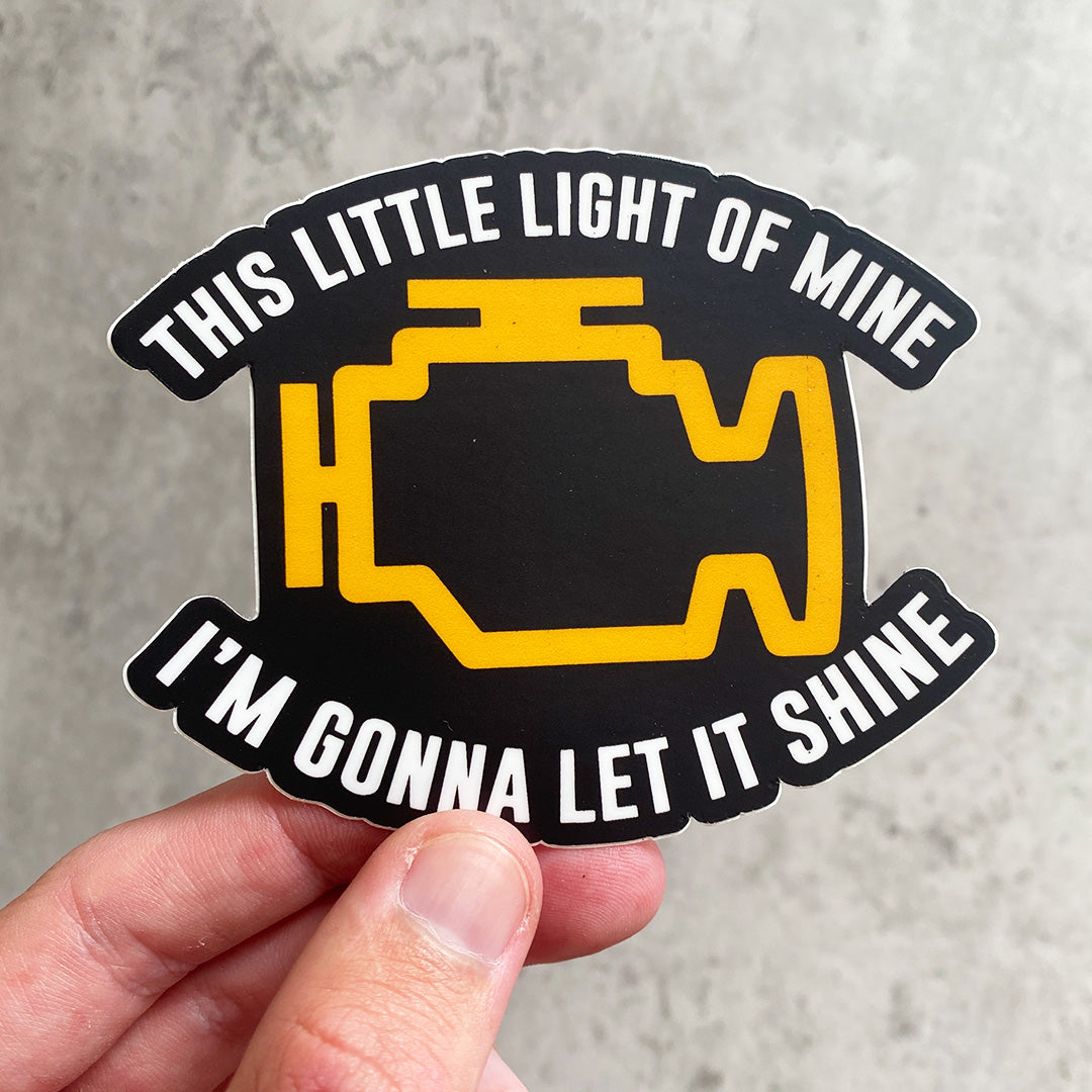 THIS LITTLE LIGHT OF MINE STICKER – stickermize