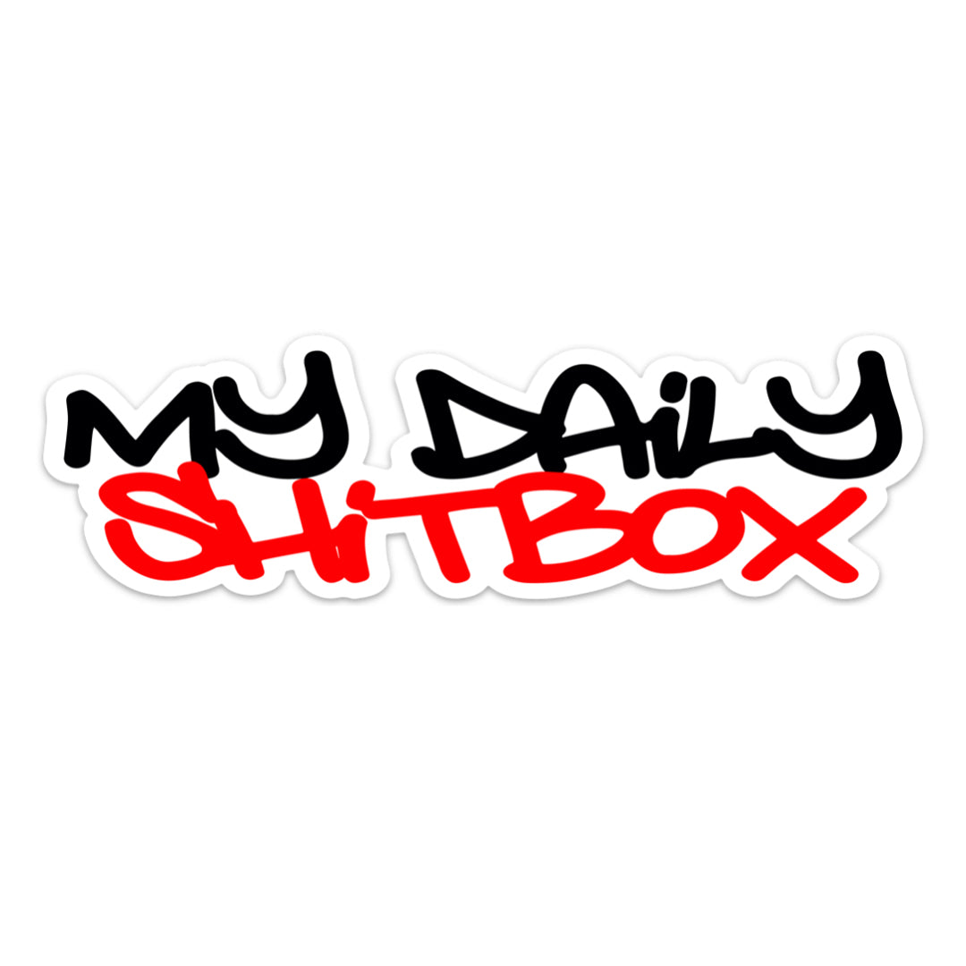 MY DAILY SHITBOX STICKER – stickermize