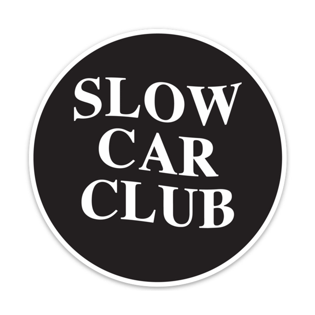 Slow Car Club Sticker Stickermize